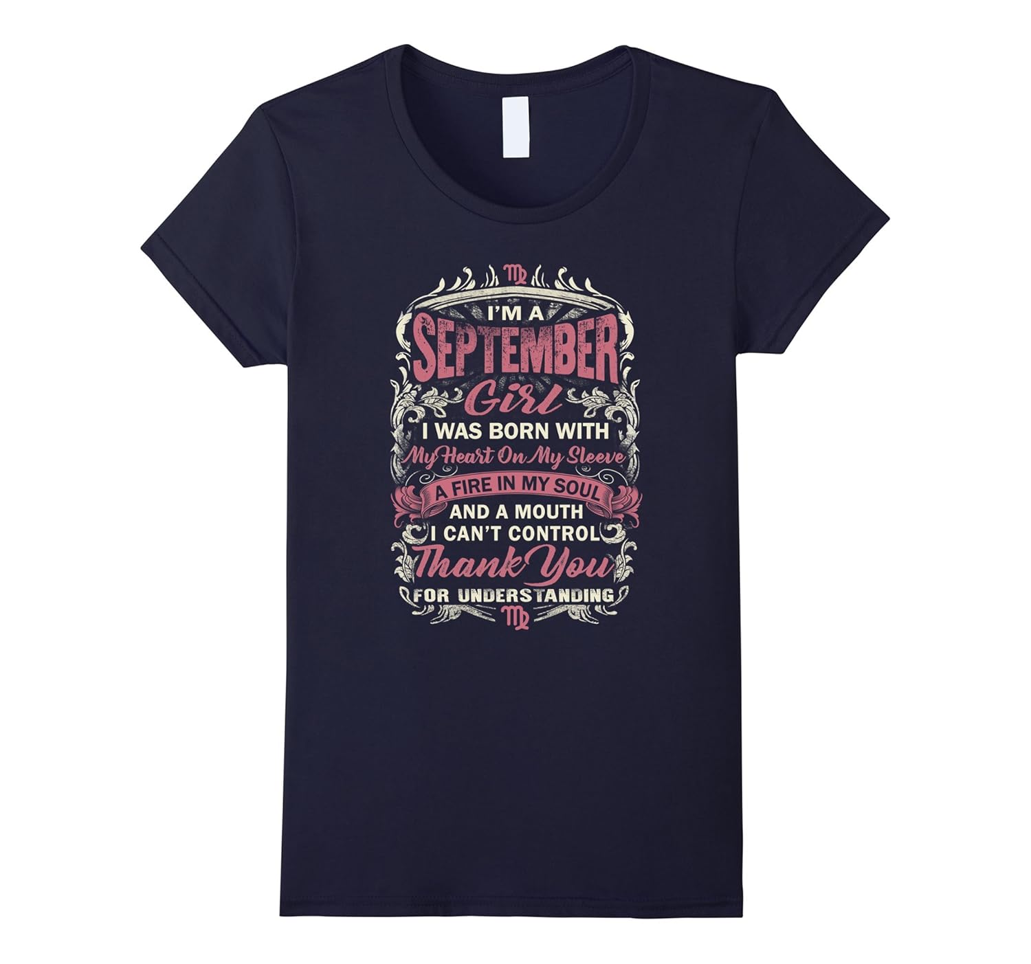 September T-shirts – I Am A September Girl Shirt-Art – Artvinatee
