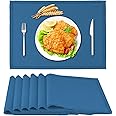 Amazon.com: Rinpon Boho Tassel Cloth Placemats Set of 6, Linen Type ...