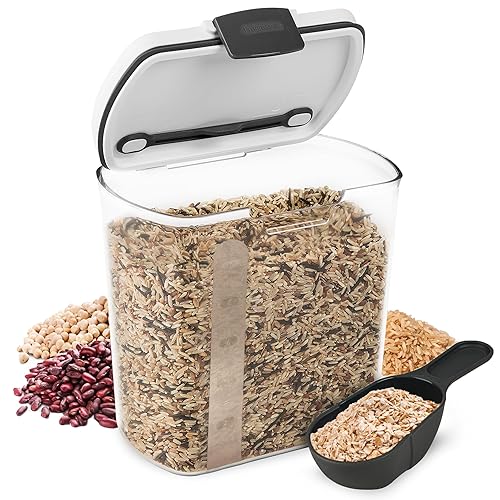 PrepWorks PKS-120 Plastic 2.5-Quart ProKeeper Grain Storage Container ...