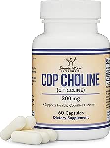 Amazon.com: CDP Choline (Citicoline) Supplement, Pharmaceutical Grade ...