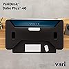 Vari VariDesk Cube Plus 40 - Two-Tier Cubicle Standing Desk Converter ...