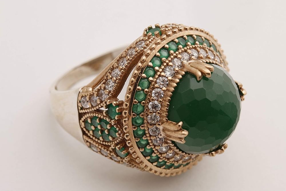 Amazon.com: Turkish Ottoman Style Sultan's Collection Jewelry Round ...