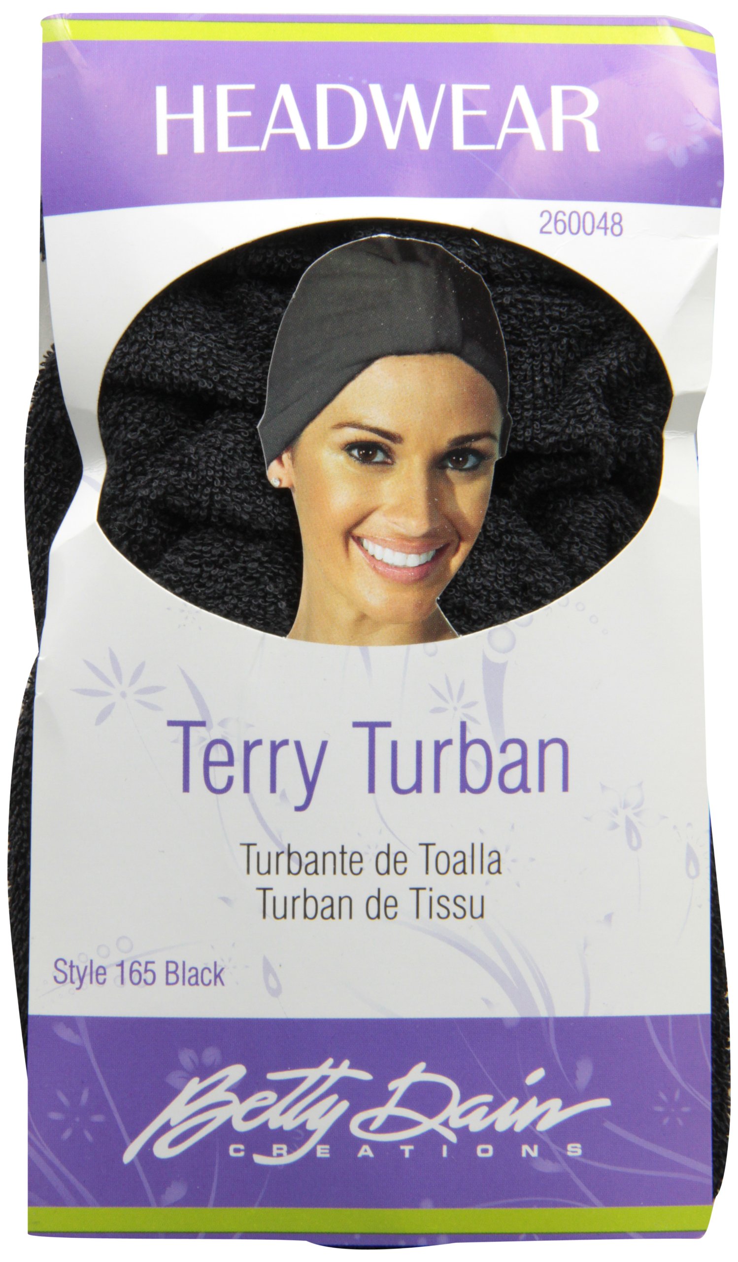 Amazon.com: Betty Dain Stretch Terry Cloth Turban, Blue: Beauty