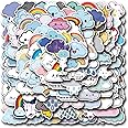 Amazon.com: 110PCS Cute Cloud Stickers for Scrapbooking Water Bottles ...