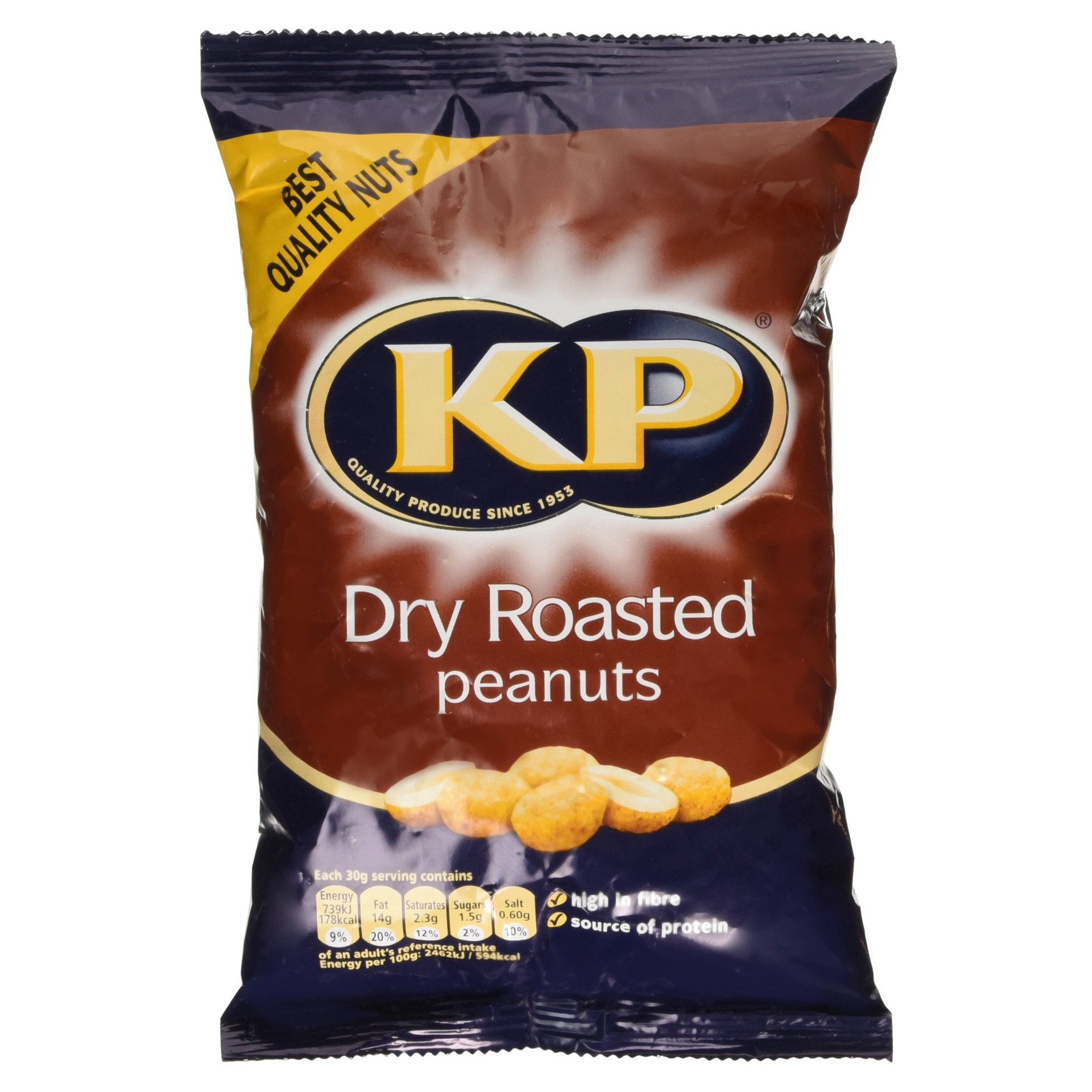 Amazon.com : KP - Dry Roasted Peanuts - 500g : Grocery & Gourmet Food