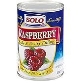 Amazon.com : Solo Cake/Pastry Filling Raspberry, 12 oz X 2 cans : Pie ...