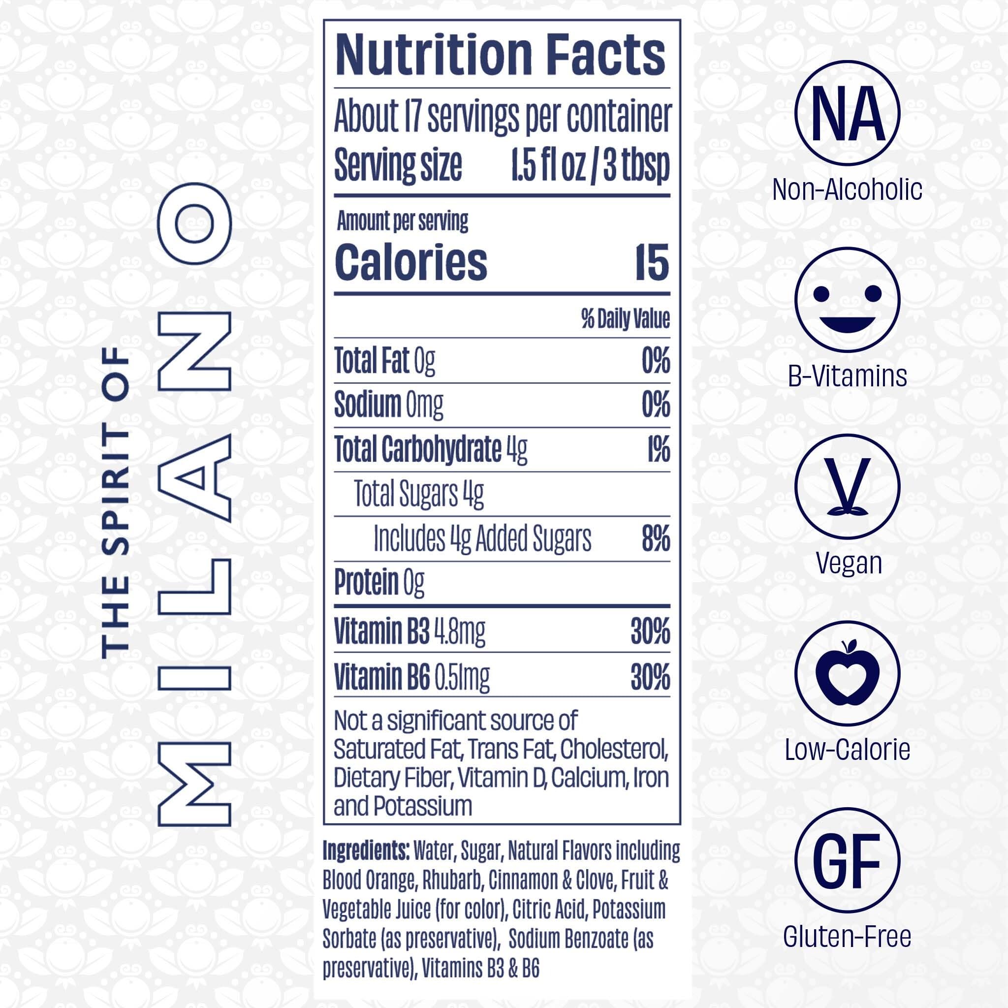 Mua Free Spirits Non-Alcoholic Aperitivo Milano - Award Winning Bitter ...