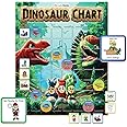 Amazon.com: Dinosaur Chore Chart for Kids - Magnetic Behavior Chart to ...