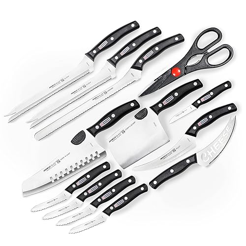 Miracle Blade World Class Professional Series 13 Piece Chef's Knife ...