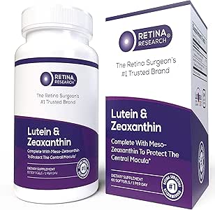 Amazon.com: Lutein and Zeaxanthin Supplement - Eye Vitamins with Meso ...