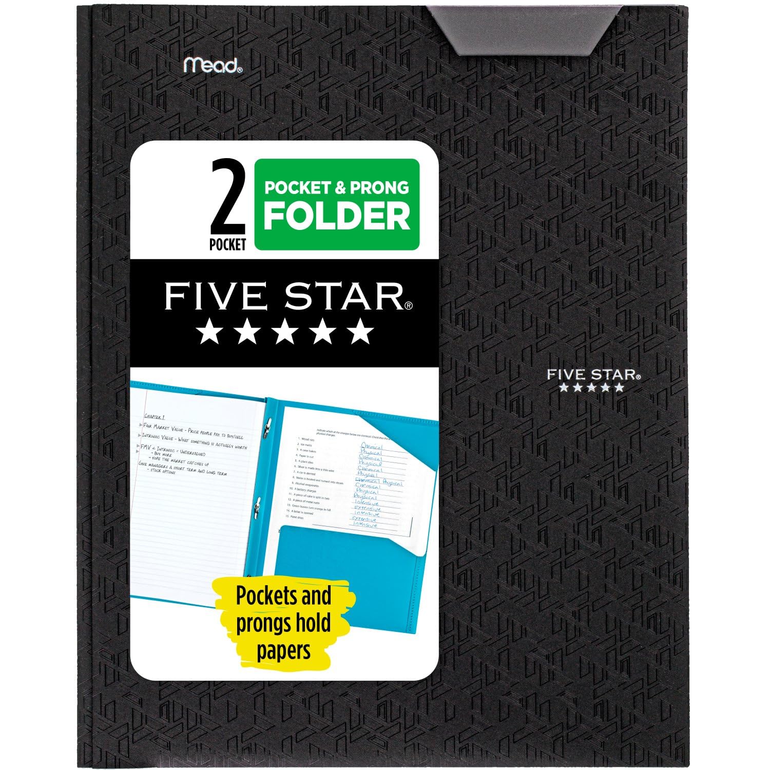 Mua 2 Pocket Folder, Stay-Put Folder, Plastic Colored Folders with ...