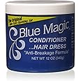 Amazon.com : U/S Blue Magic Cond Jar Size 12oz Beauty Enterprises Blue ...
