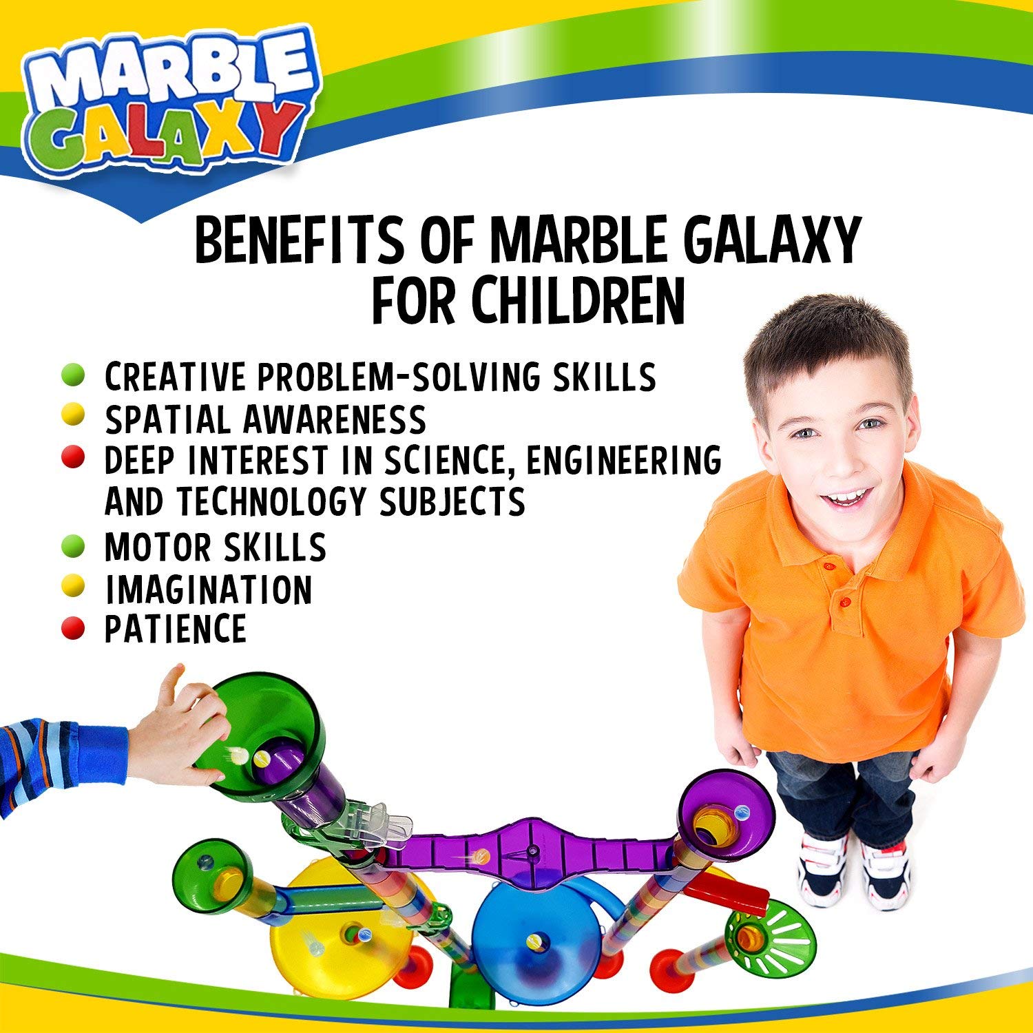 Watch Marble Run Sets for Kids - Marble Galaxy Fun Run Set Game ...