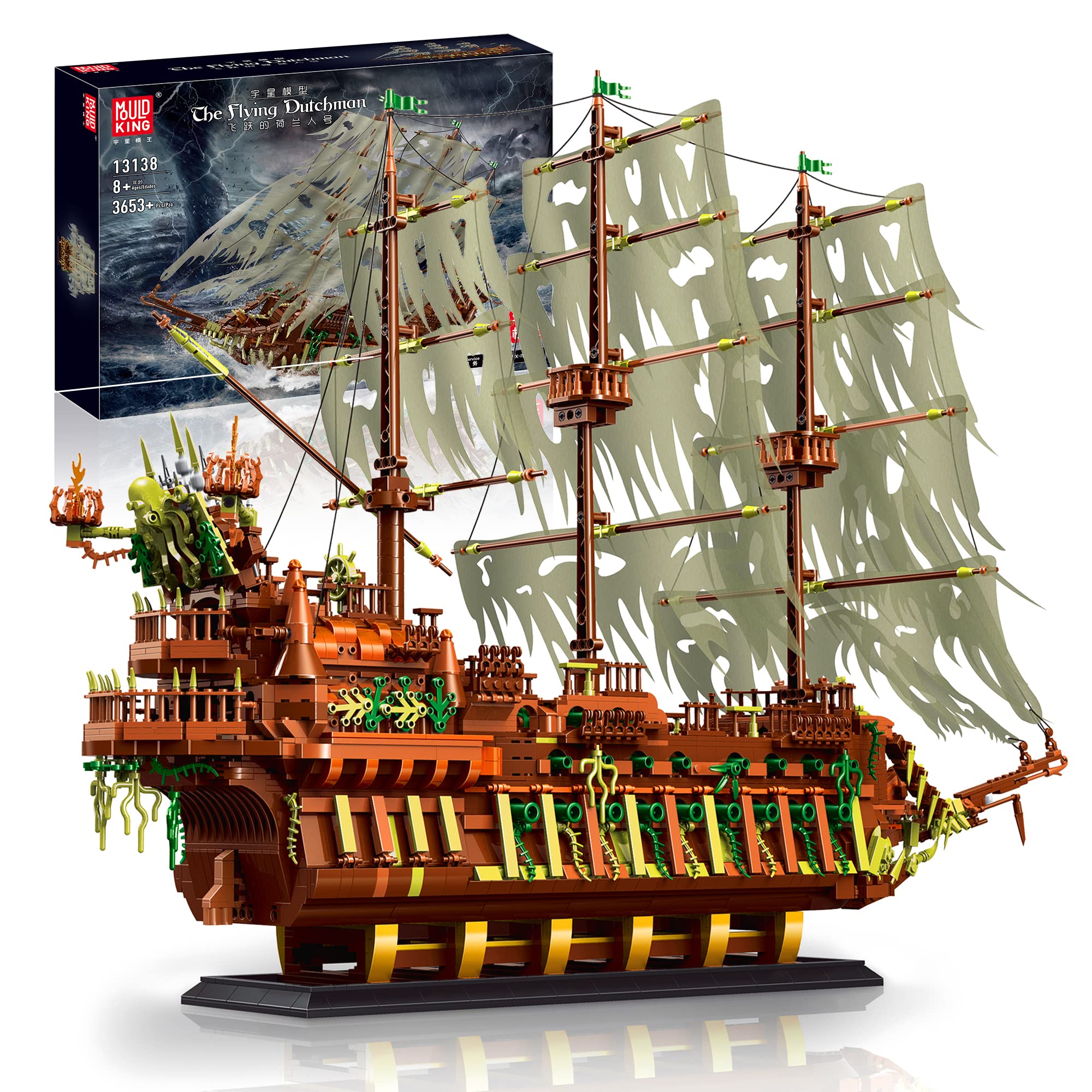 Mua Addshiny The Flying Dutchman Caribbean Pirate Ship Model Building ...