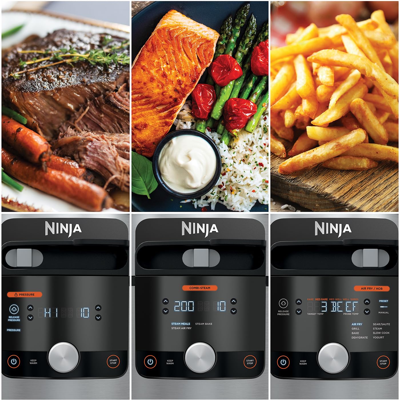 Mua Ninja Foodi MAX Multikocher mit SmartLid, 7,5L, 12-in-1 Multicooker ...