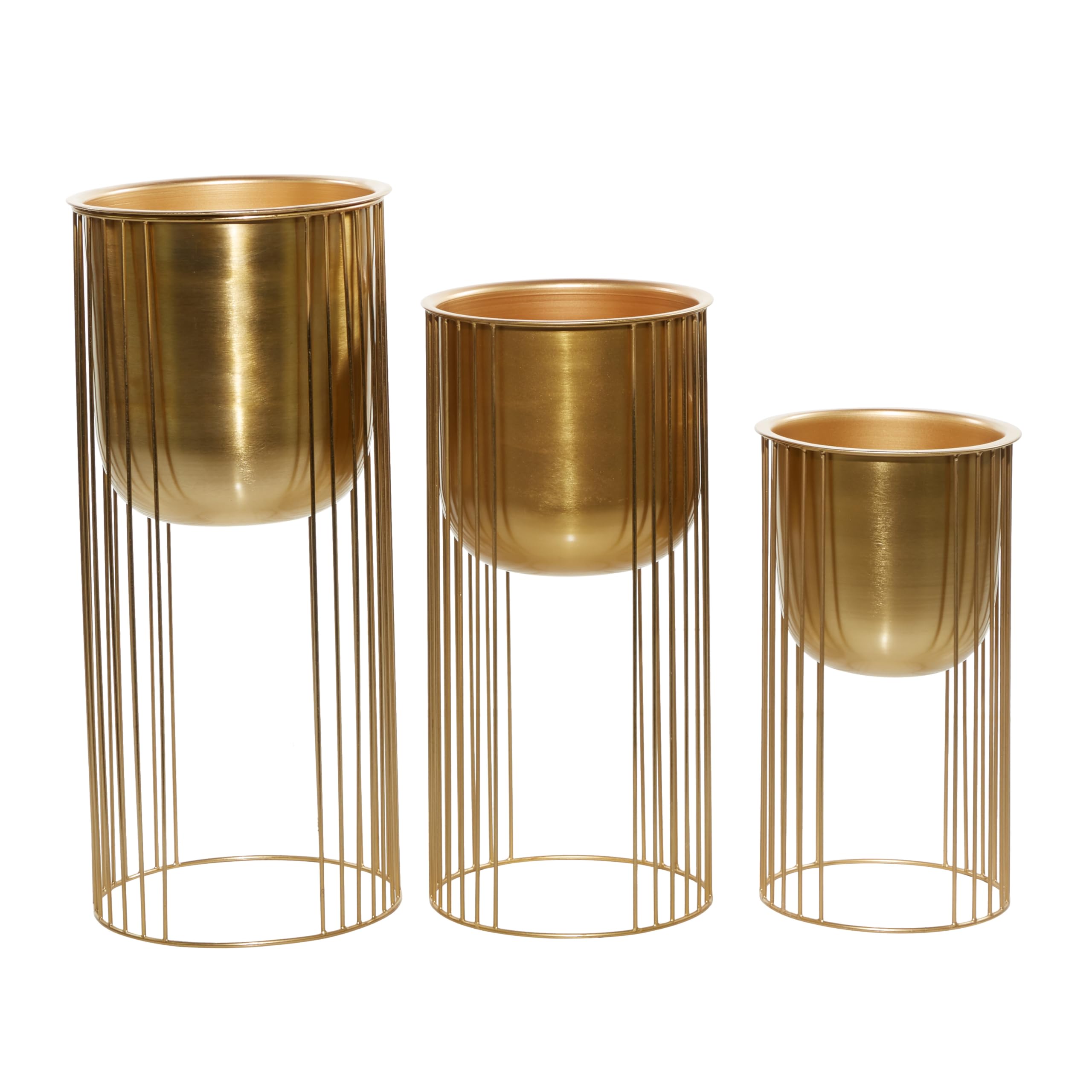 Mua Deco 79 Metal Indoor Outdoor Planter Deep Recessed Dome Large ...