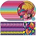 Amazon.com: Trolls Birthday Party Decorations | Serves 16 Guests ...