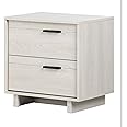 Amazon.com: South Shore Fynn 2-Drawer Nightstand, Winter Oak, 16.5D x ...
