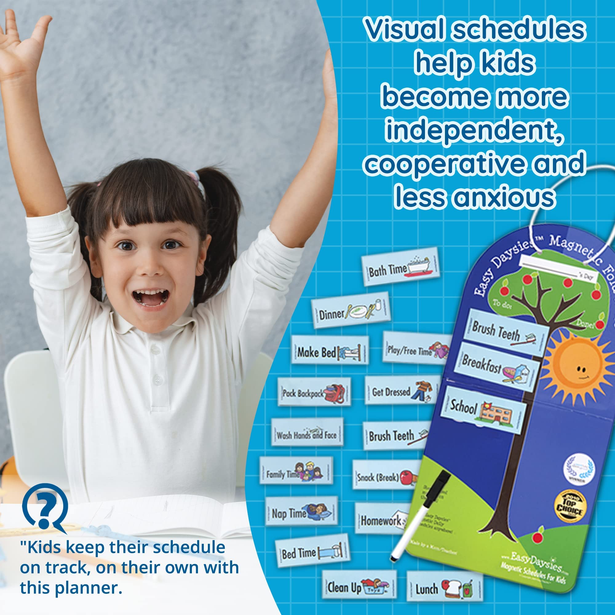 Mua Easy Daysies Behavior Chart for Kids at Home is a Visual Schedule ...
