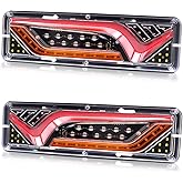 Amazon.com: NWpangu LED Truck Tail Lights, LED Trailer Rear Light Brake Lights Turn Signal ...