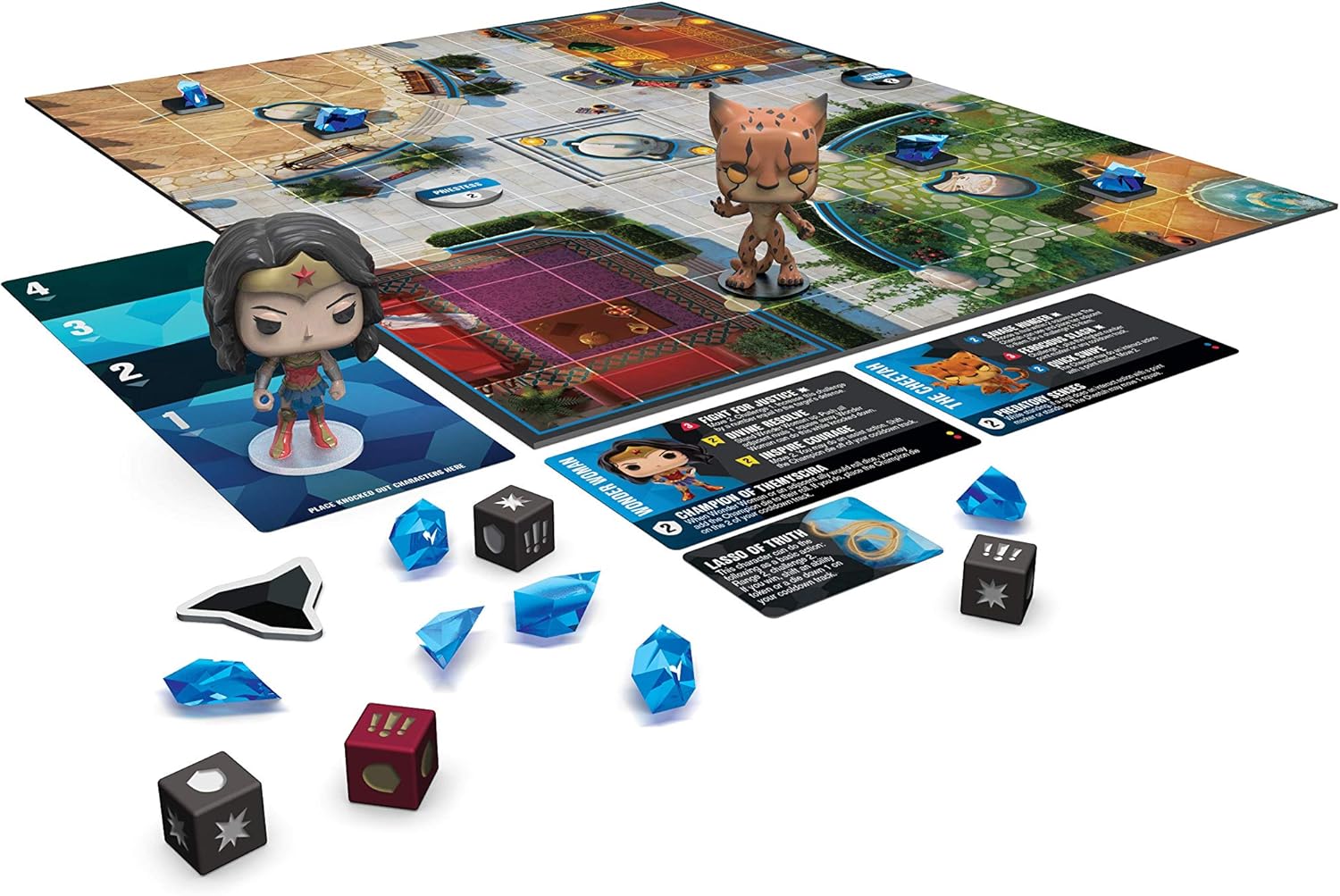 Funko 45893 POP Funkoverse: DC 102-Expandalone Strategy Board Game ...