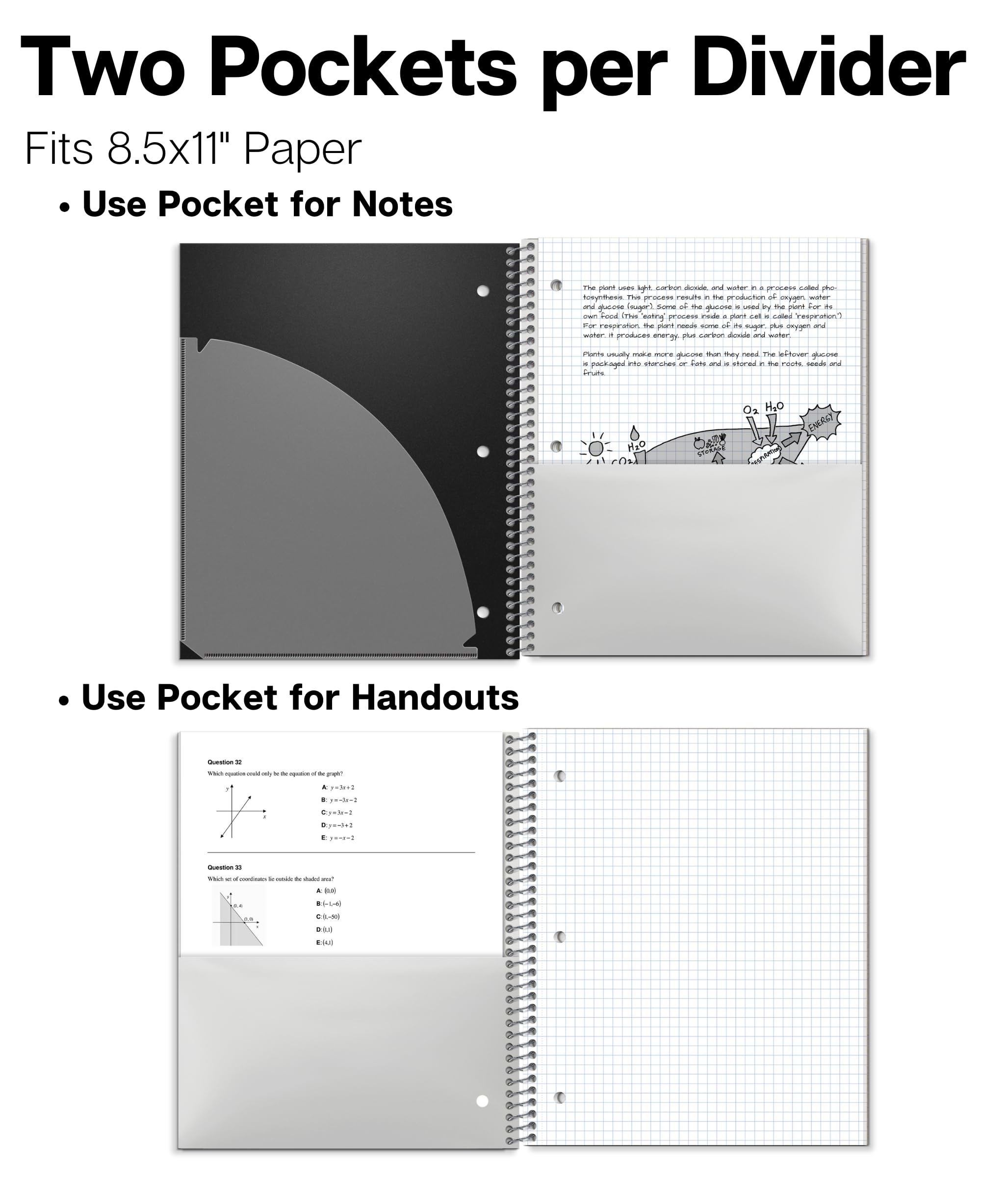 Mua Dunwell Graph Ruled Notebook, Black Plastic Cover, 100 Sheets 4x4 ...