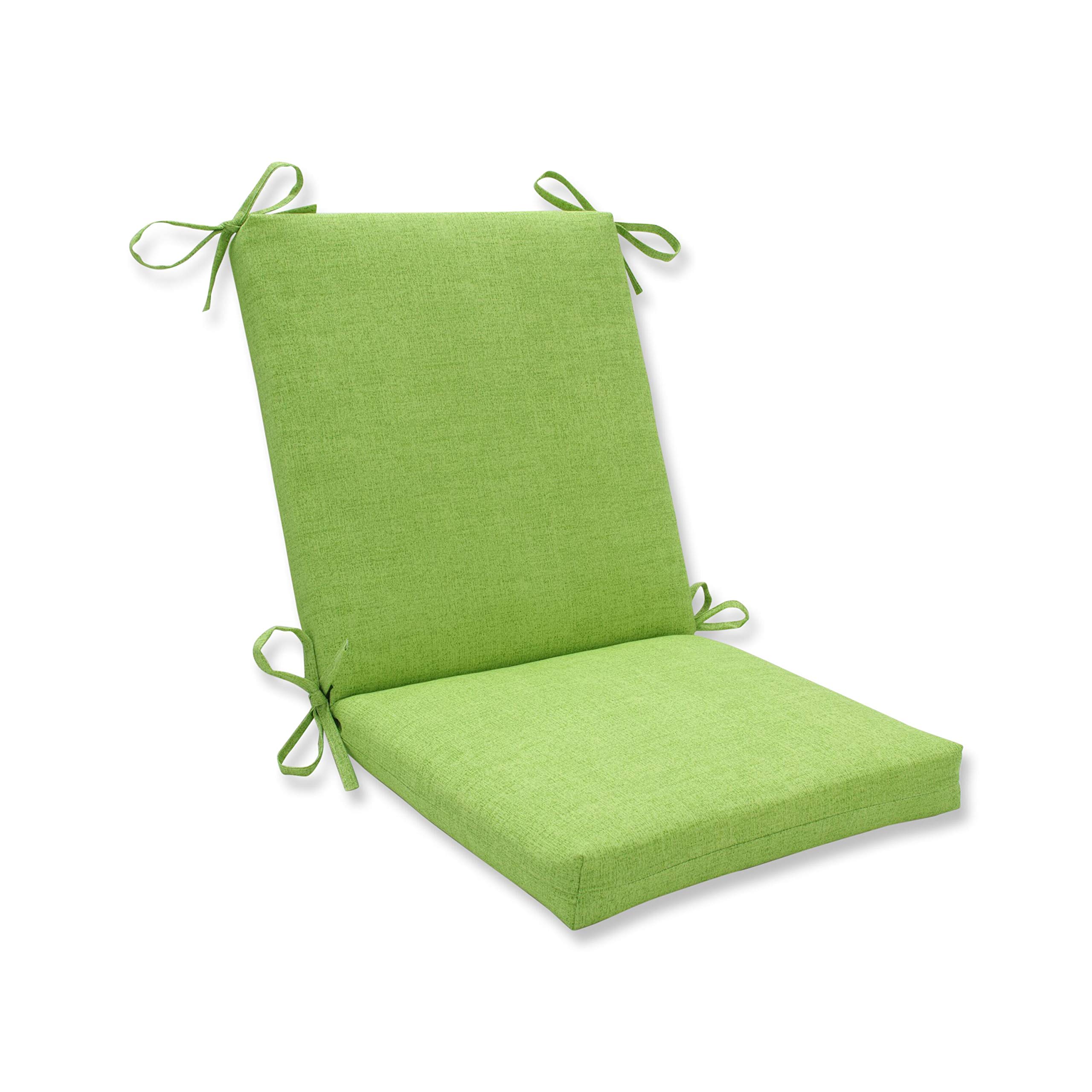 Pillow Perfect 451657 Outdoor/Indoor Baja Linen Lime Square Corner ...