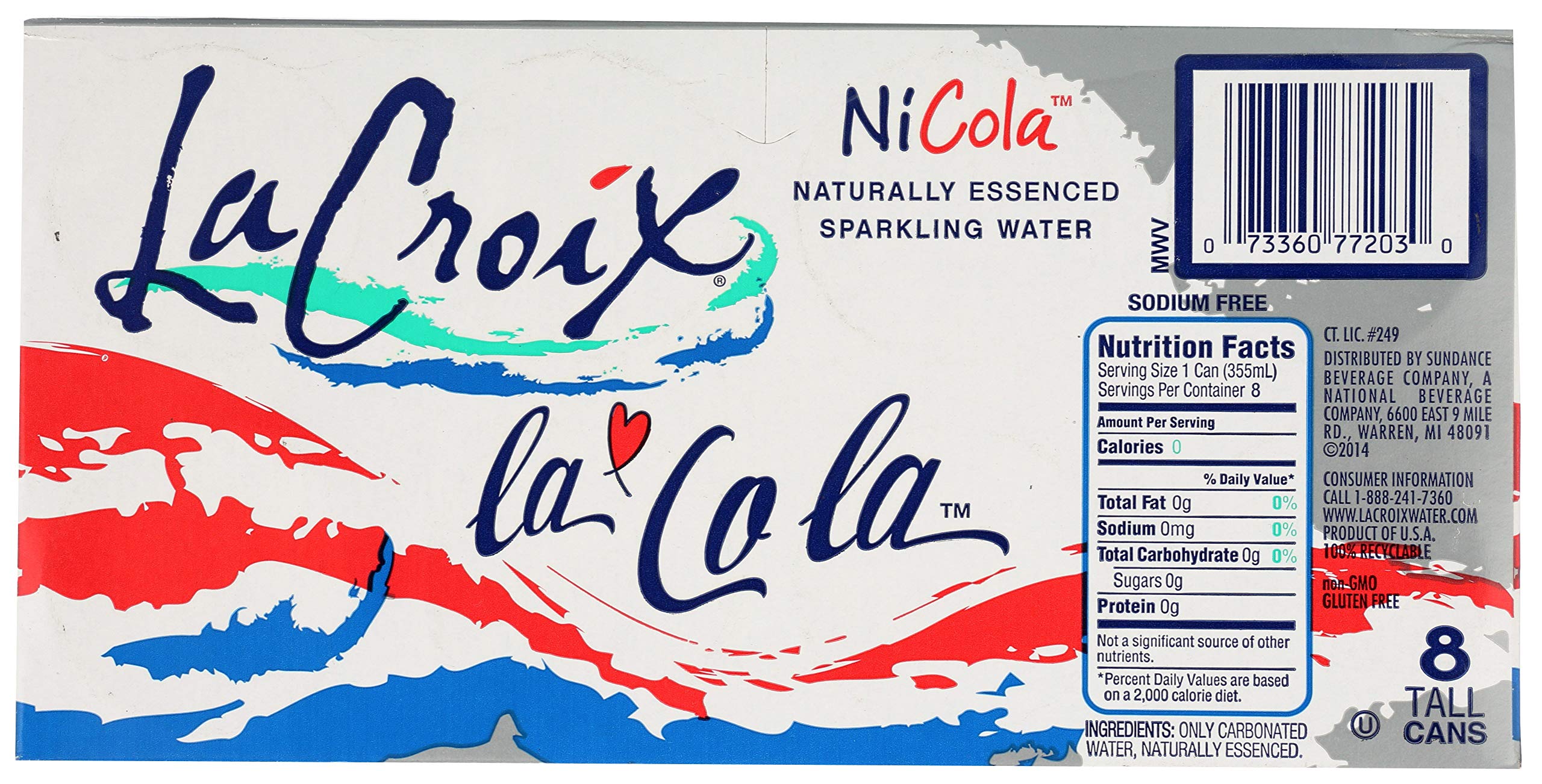 Mua La Croix Cola Sparkling Water, 12 Fl Oz (Pack of 8) trên Amazon Mỹ ...