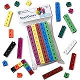 Amazon.com: Learning Resources Snap Cubes, 50 Pieces, Multi : Toys & Games