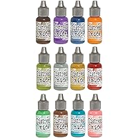 Amazon.com: Ranger Tim Holtz Distress Oxide Reinkers Bundle - all 12 ...