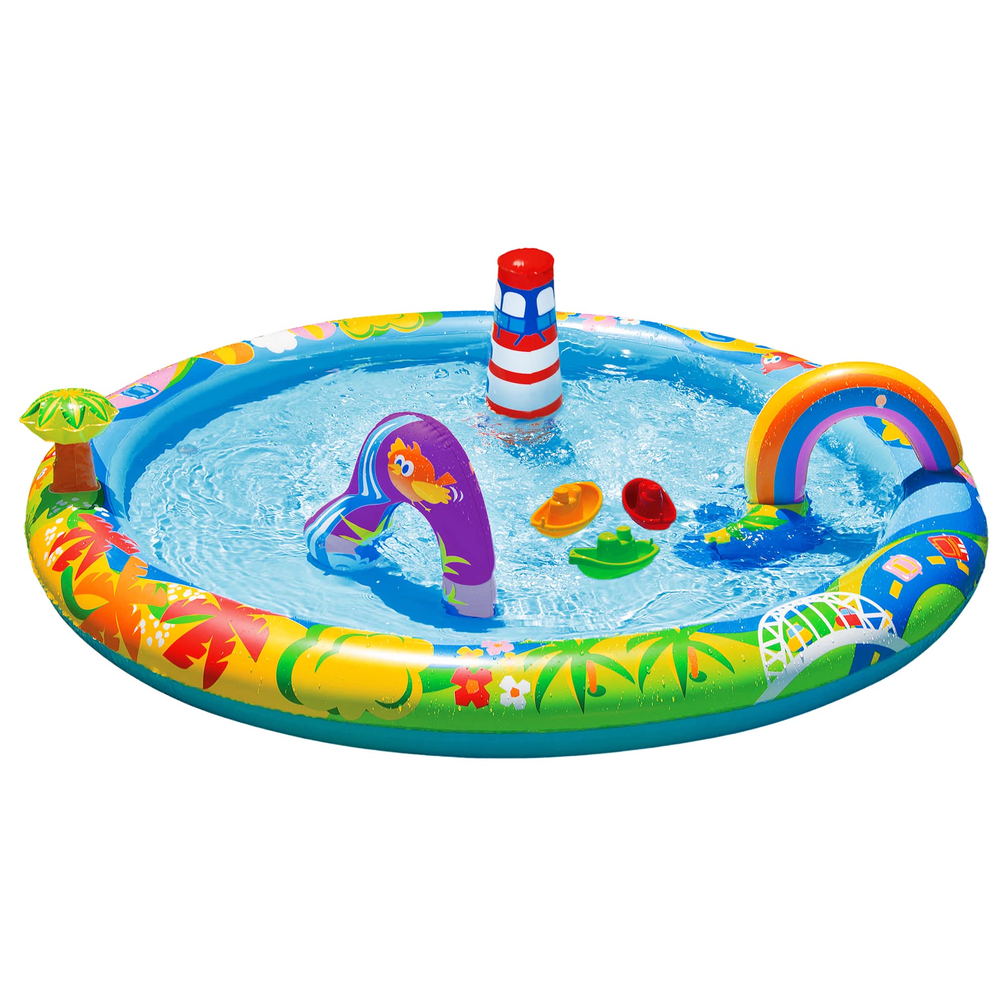 Mua BANZAI Splashville Water Park Inflatable Water Play Table Measures ...