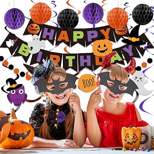 Halloween Happy Birthday Banner Free Custom Printable Birthday Banner