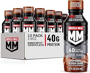 Amazon.com: Muscle Milk Pro Advanced Nutrition Protein Shake, Knockout ...