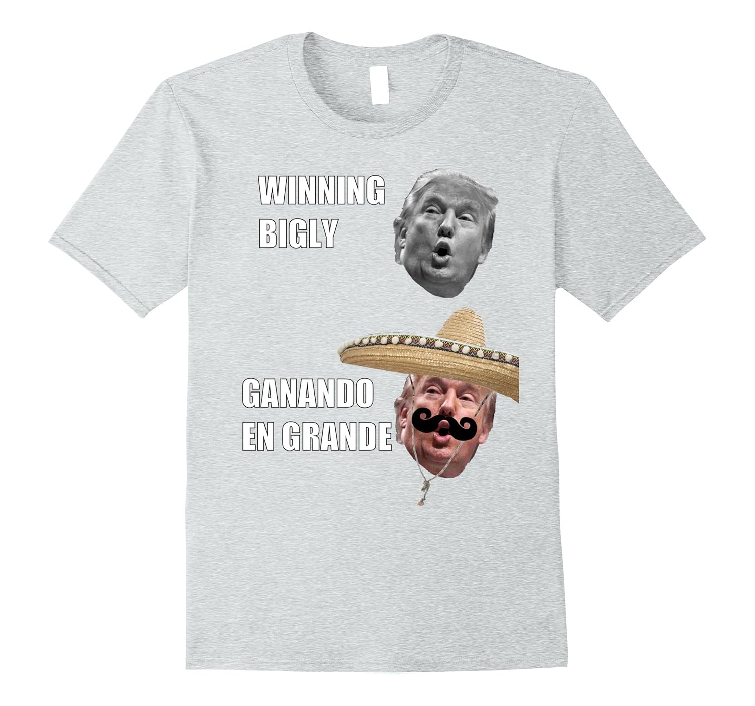 Donald Trump Winning Bigly Cinco De Mayo Trump T-Shirt-CD – Canditee