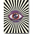 Amazon.com: Room Décor Aesthetic Eye Poster, Cool Hippy Vintage Retro ...