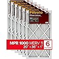 Filtrete 20x36x1 AC Furnace Air Filter, MERV 11, MPR 1000, Micro Allergen Defense, 3-Month ...