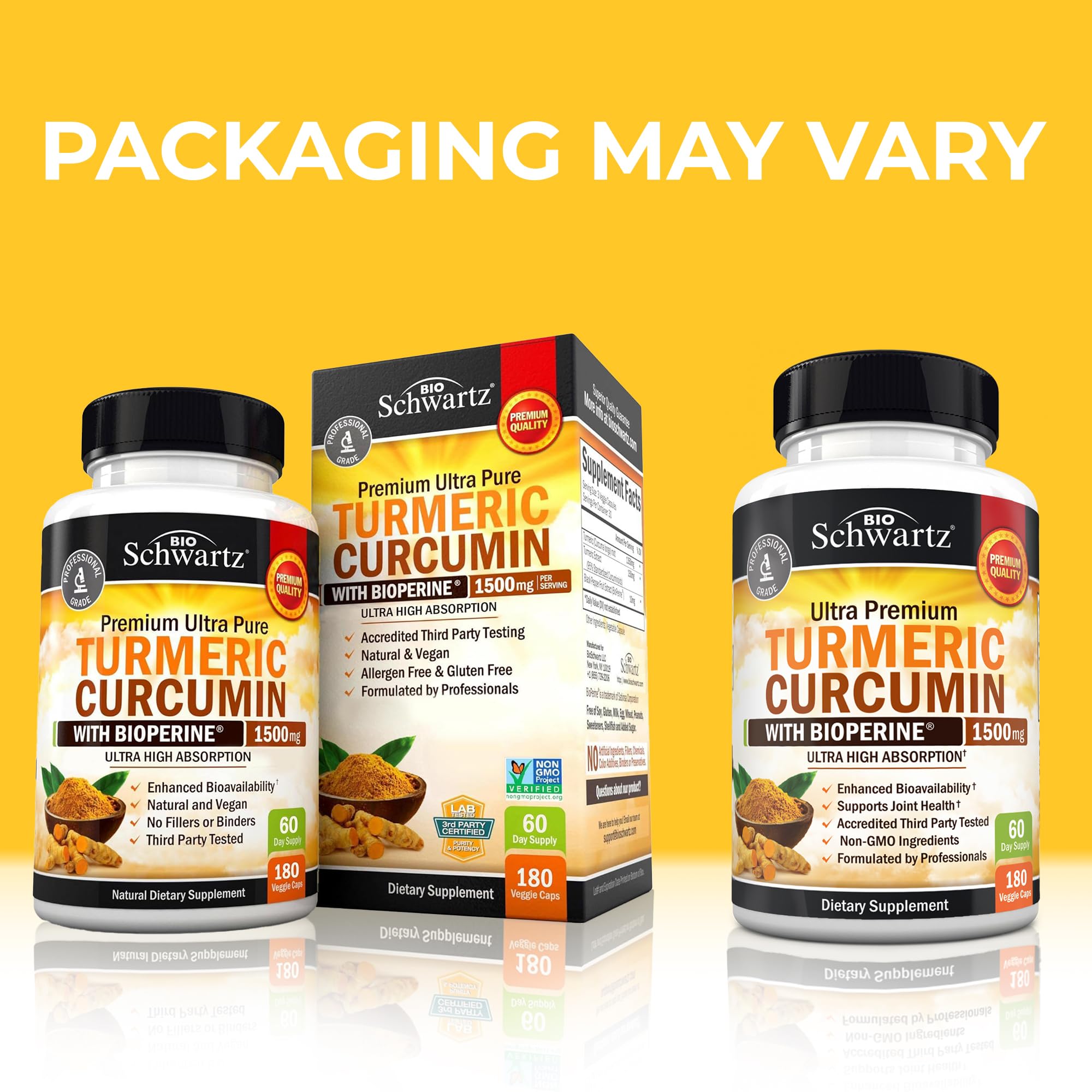 Mua Turmeric Curcumin with Black Pepper Extract 1500mg - High ...