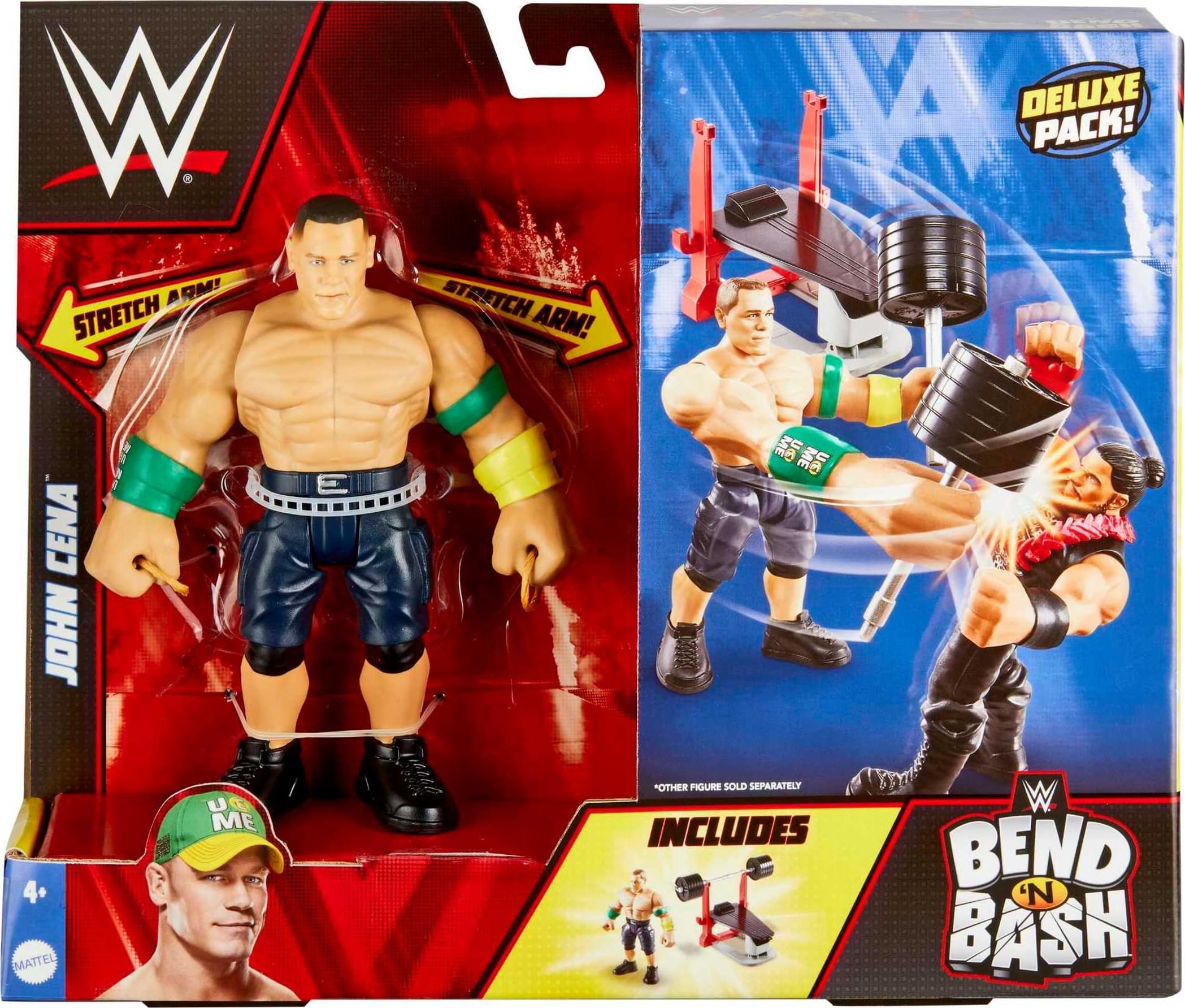 Mua Mattel WWE John Cena Bend 'n Bash Stretching Action Figure with ...