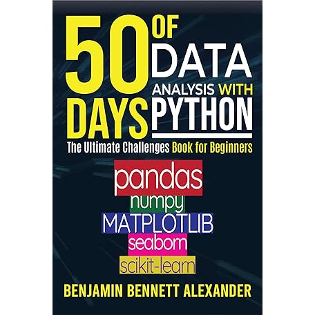 Mua 50 Days of Data Analysis with Python: The Ultimate Challenges Book ...