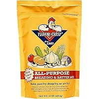 Amazon.com : Flavor-Crisp All-Purpose Breading & Batter Mix for Chicken ...