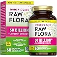 Amazon.com: Nature's Truth Raw Flora Probiotics for Women | 50 Billion ...