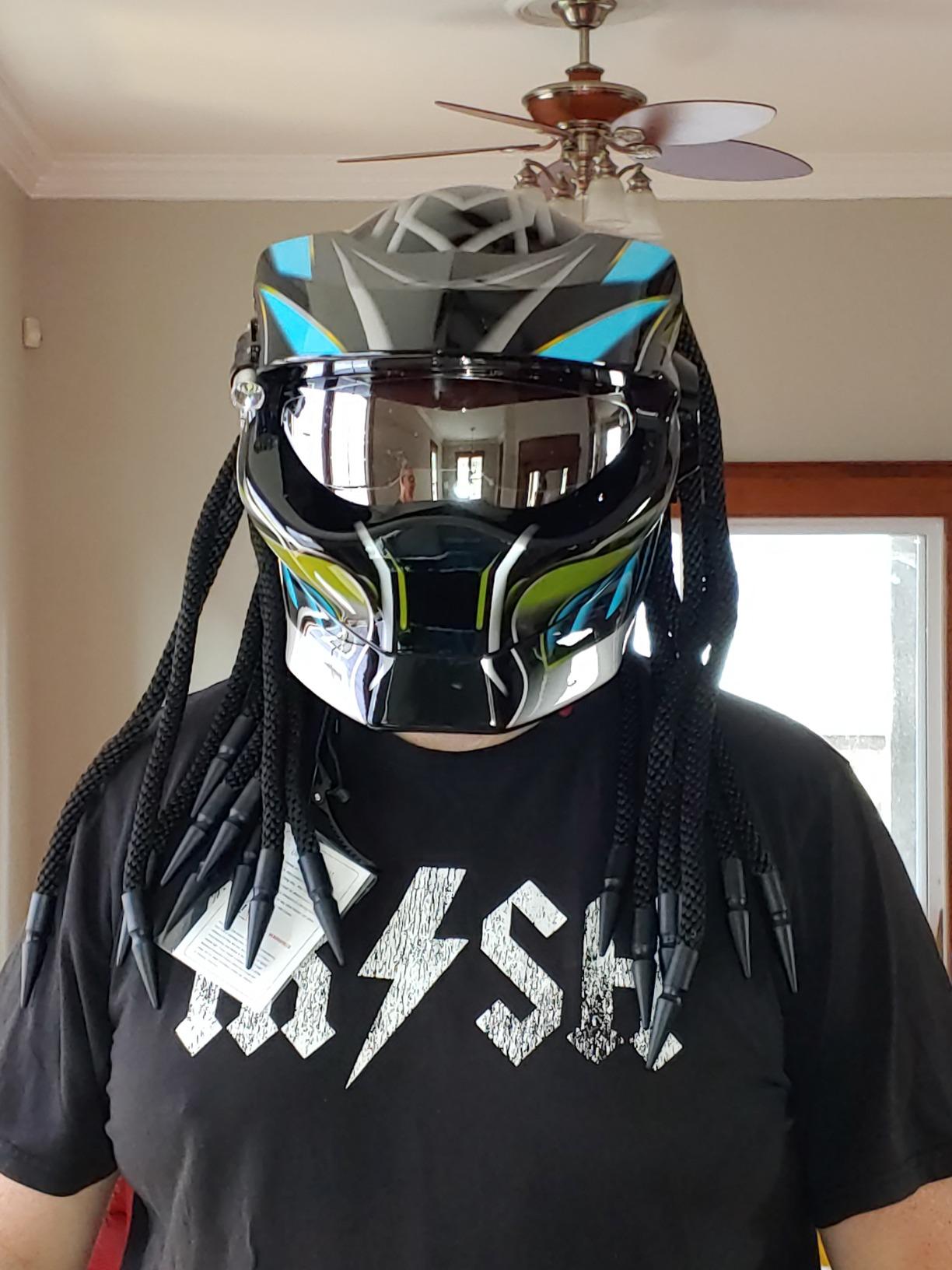 $33/mo - Finance Robot Motorcycle Helmet,Revealable Lens Motorcycle ...