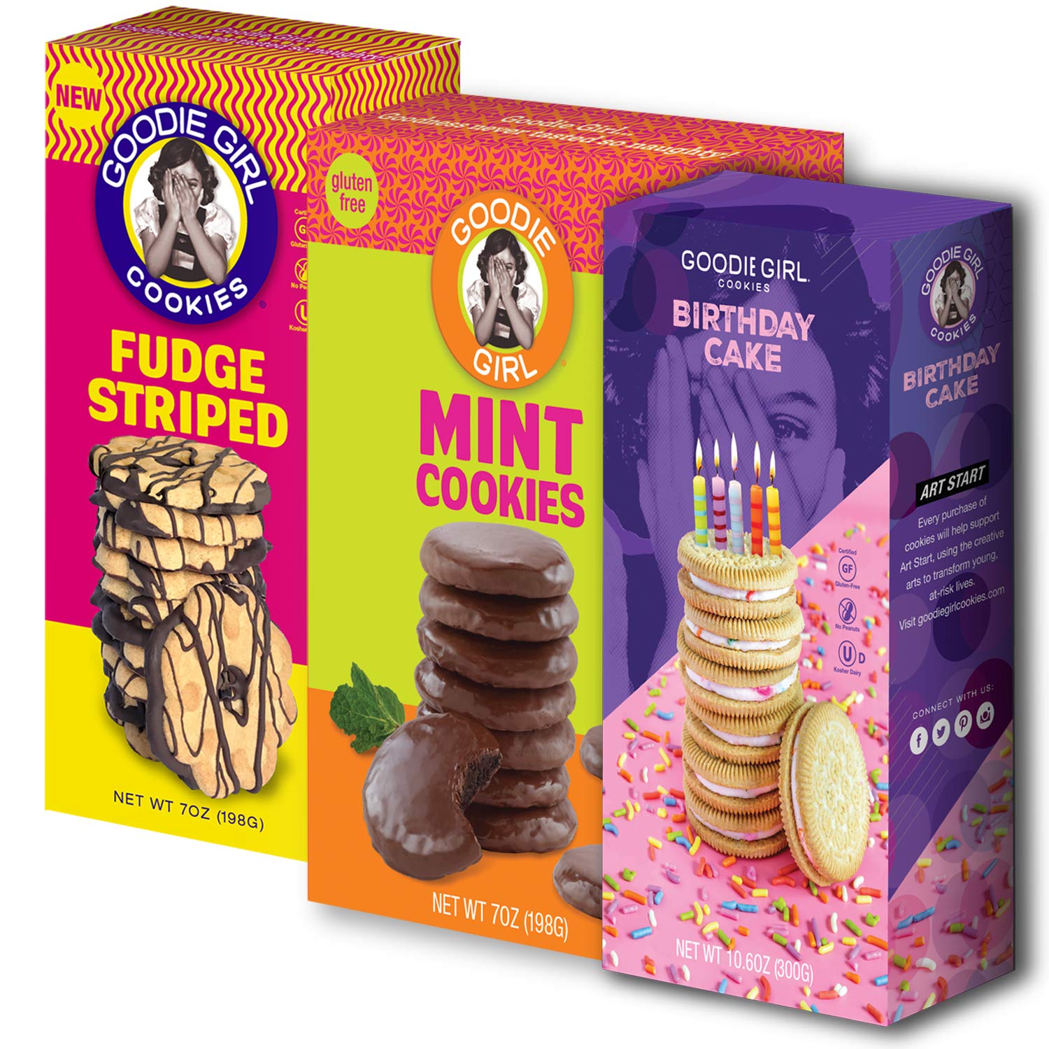 Goodie Girl Cookies Gluten Free Cookies Birthday Cake, Mint Cookies ...