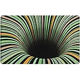 Amazon.com: Unusuall 3D Optical Illusion Rug - Vortex Illusion Floor ...