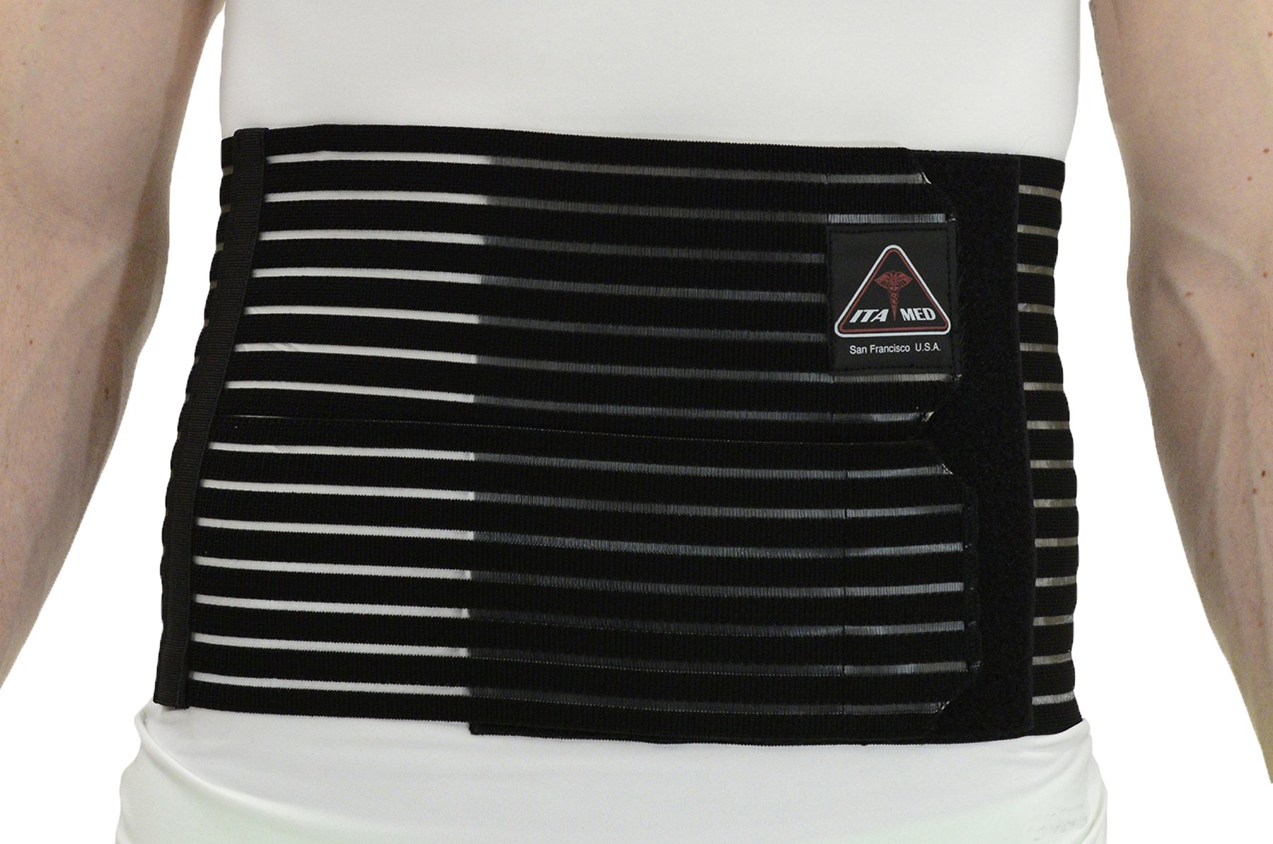 Amazon.com: ITA-MED Men’s Breathable Abdominal/Back Support Binder AB ...