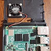 Amazon.com: MazerPi Raspberry Pi 4 Case, Raspberry Pi Case with Cooling Fan, Raspberry Pi 4 ...