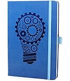 Dotted Bullet Journal/Notebook - A5 Hardcover Dot Grid Notebook with ...