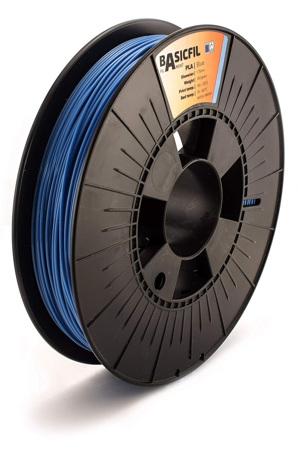 BASICFIL PLA 1.75mm, 500 gr, 3D printing filament , Blue – BigaMart