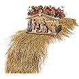 Amazon.com: XLX TURF Fake Hay Straw Table Runner 13x144 Inch ...