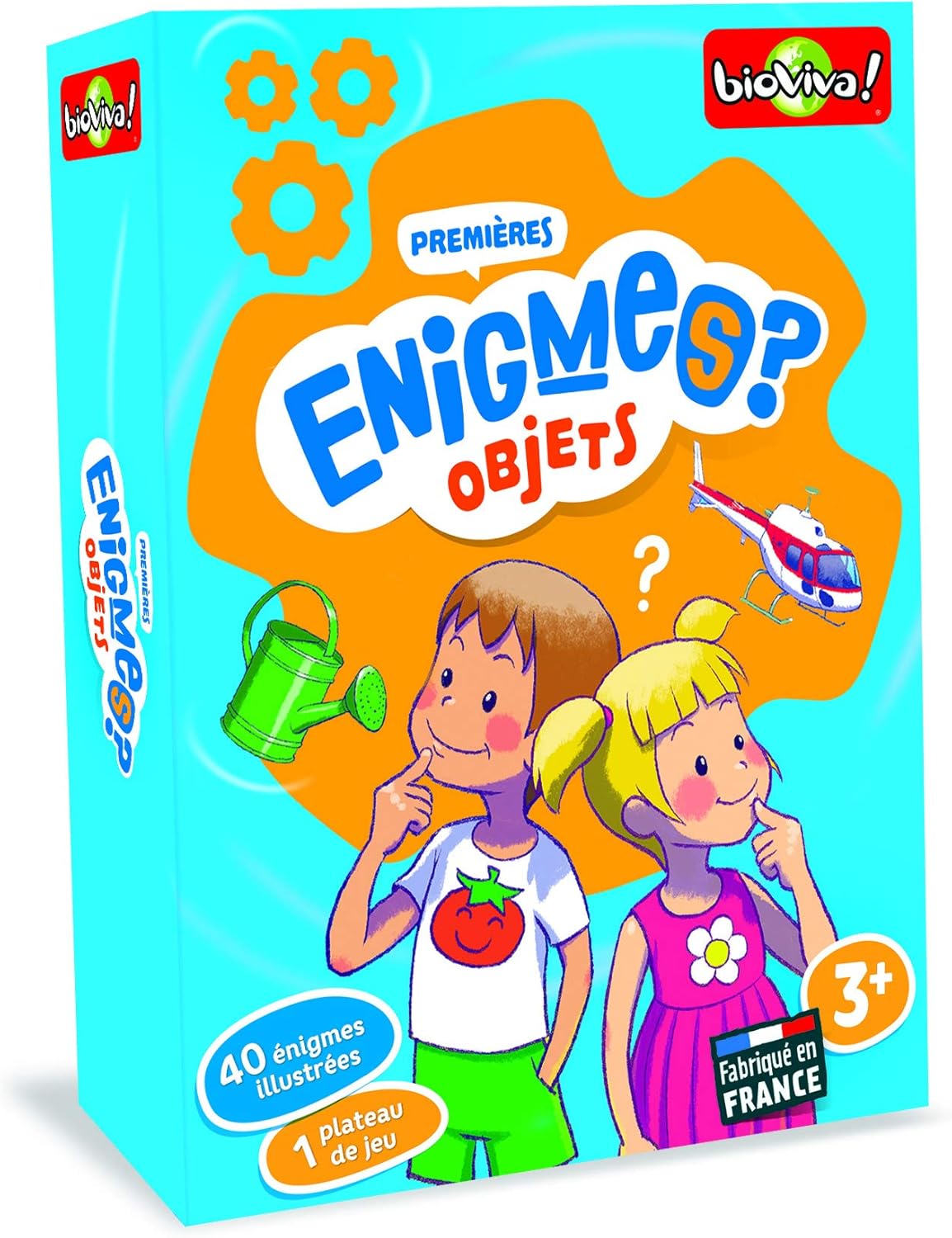 Bioviva 200509 Riddles Enigmas-My First Objects Card Game, Multi-Color ...